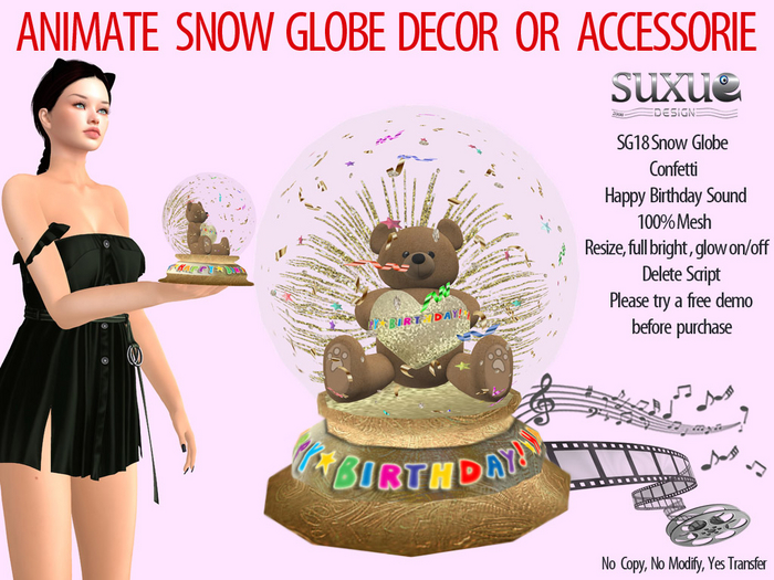 Second Life Marketplace - SuXue - Birthday